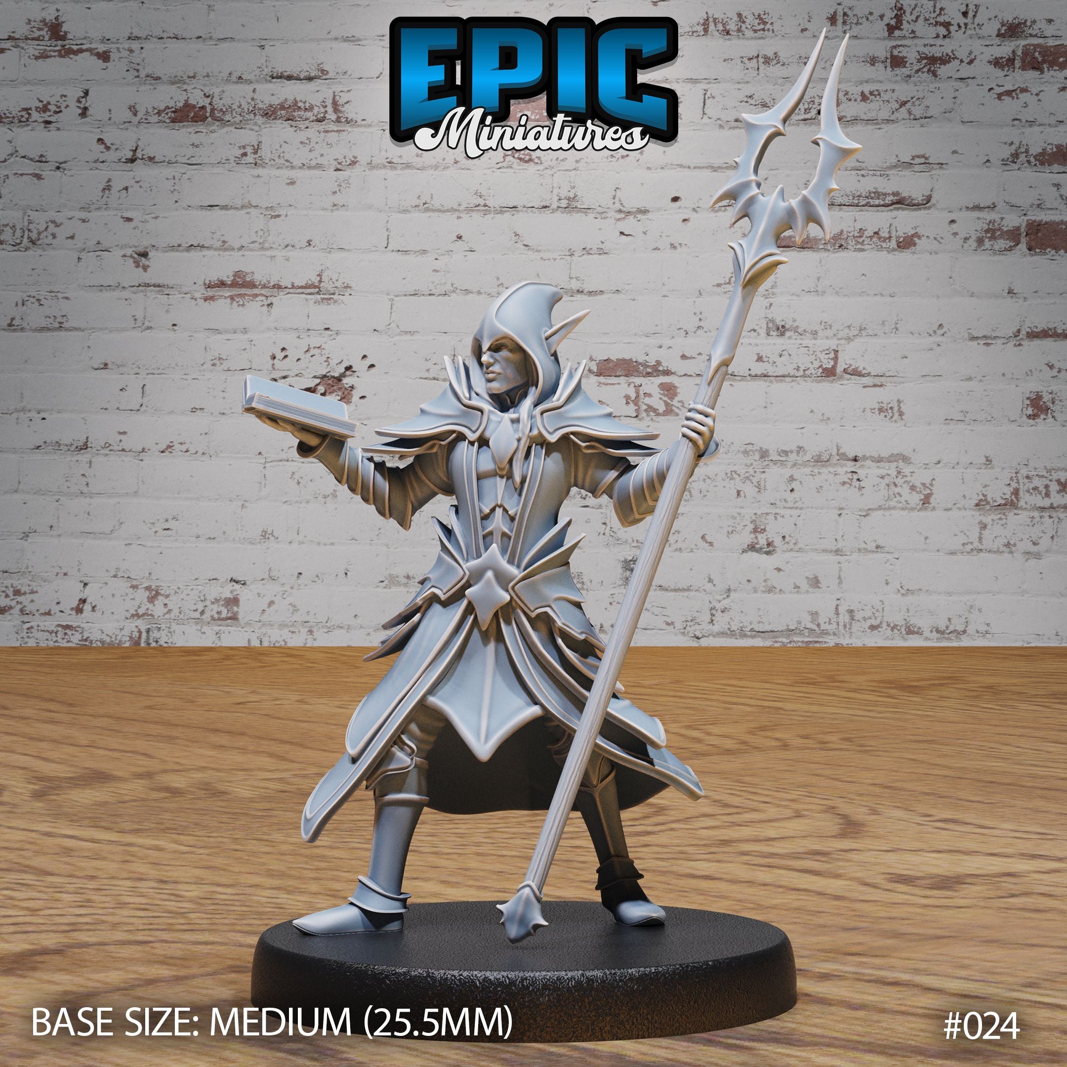 Dark Elf Army Wizard - Epic Miniatures - Miniatures by Only-Games.co