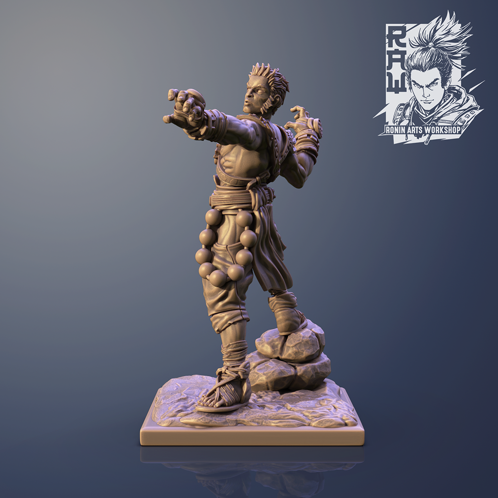 Dewan The Monk - Human Form - Ronin Arts Workshop - Miniatures by Only ...