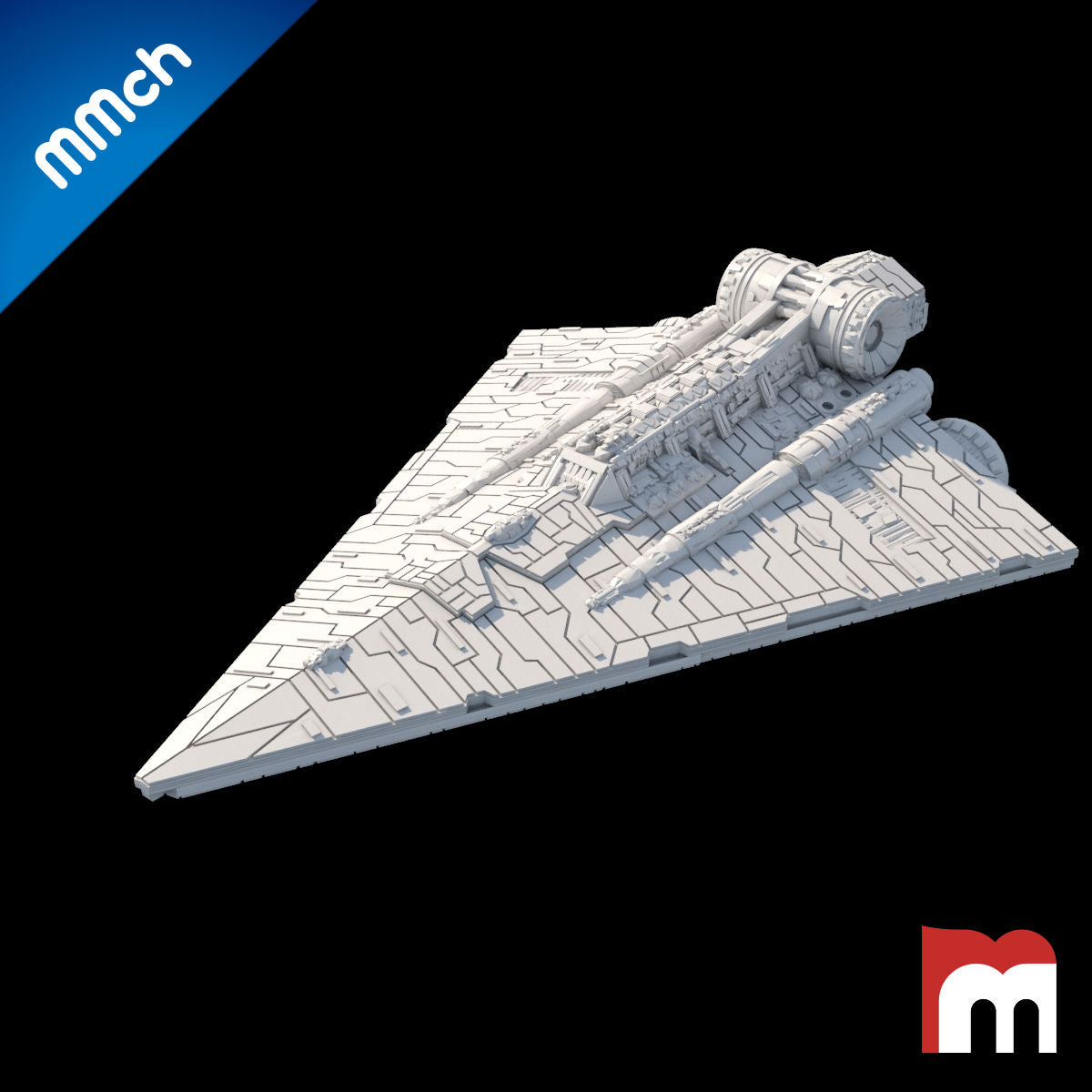 (MMch) Praetor Mark II Battlecruiser - Mel Miniatures - Miniatures by ...