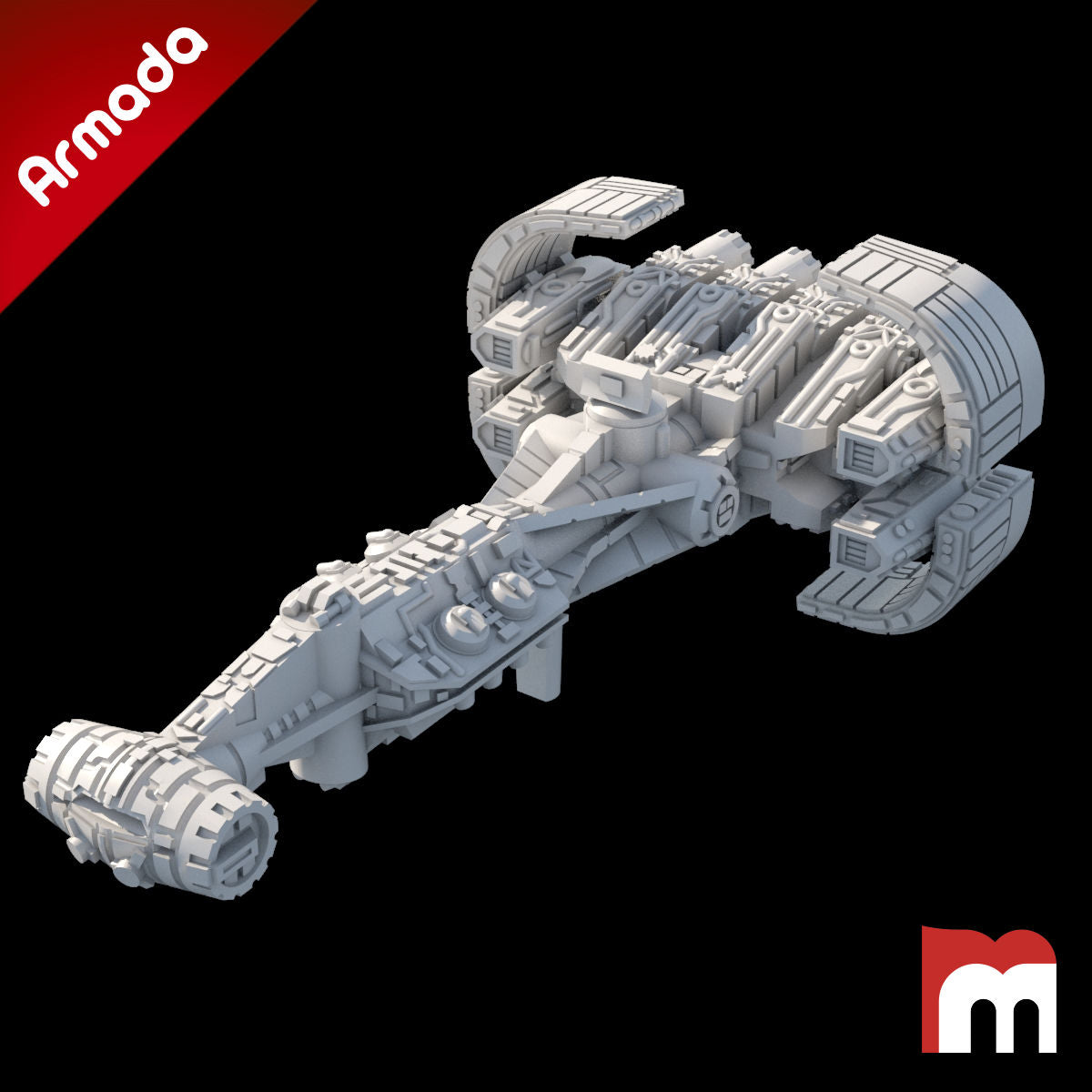 (Armada) Sundered Heart CR-90 - Mel Miniatures - Miniatures by Only ...