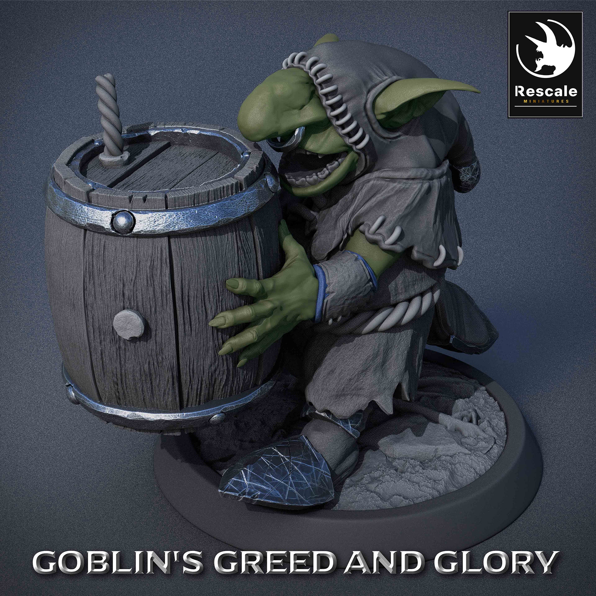 Goblin Monk A Carrier Bomb - Lord of the Print - Miniatures by Only ...