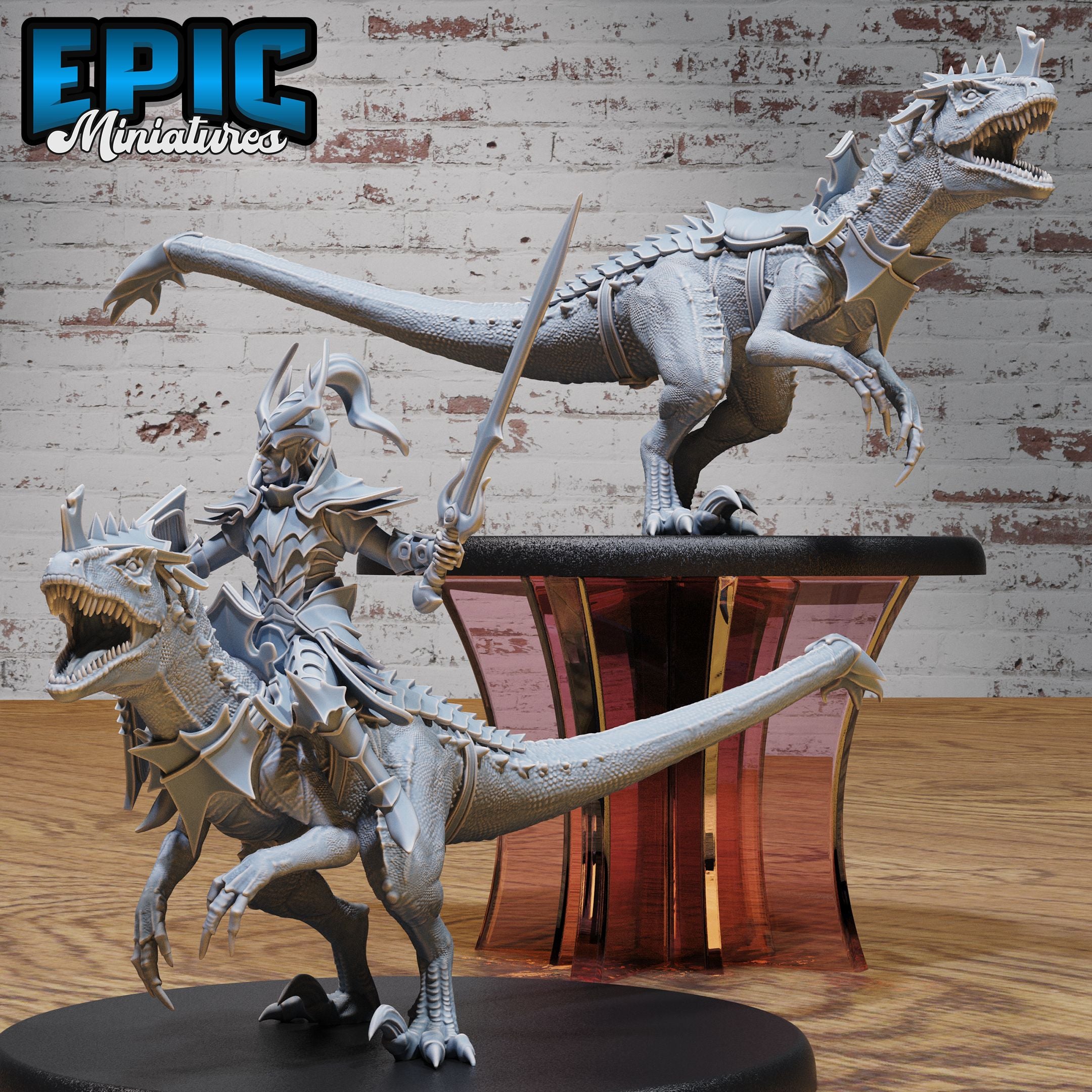 Dark Elf Raptor Mount Rider - Epic Miniatures - Miniatures by Only-Games.co