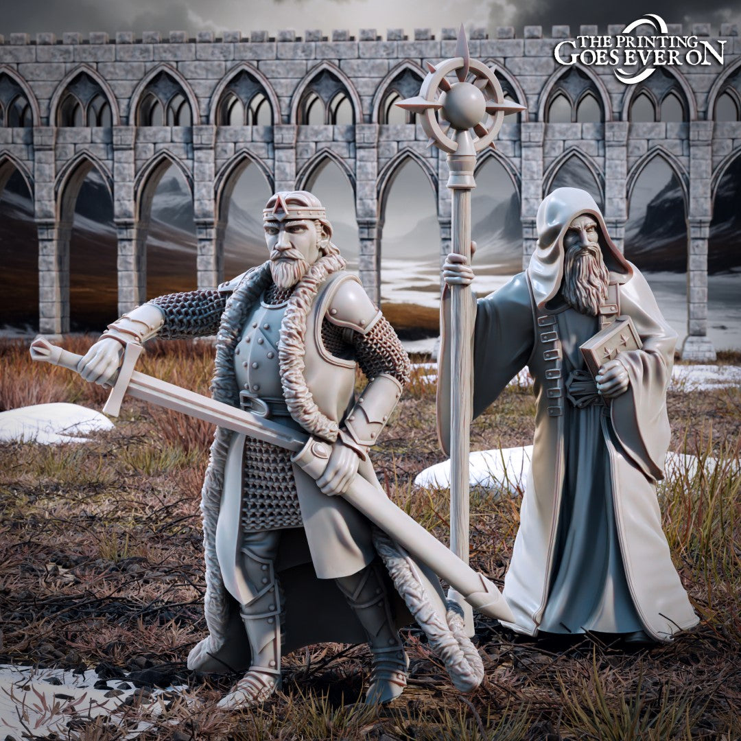 King Arvelon and Malion the Mystic - The Printing Goes Ever On ...