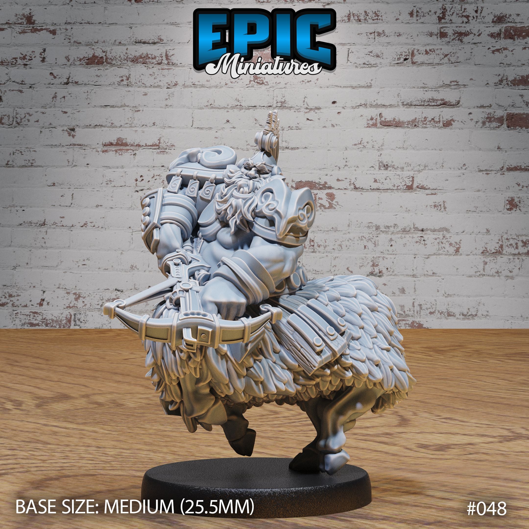 Goat Centaur Dwarf Crossbow - Epic Miniatures - Miniatures by Only-Games.co