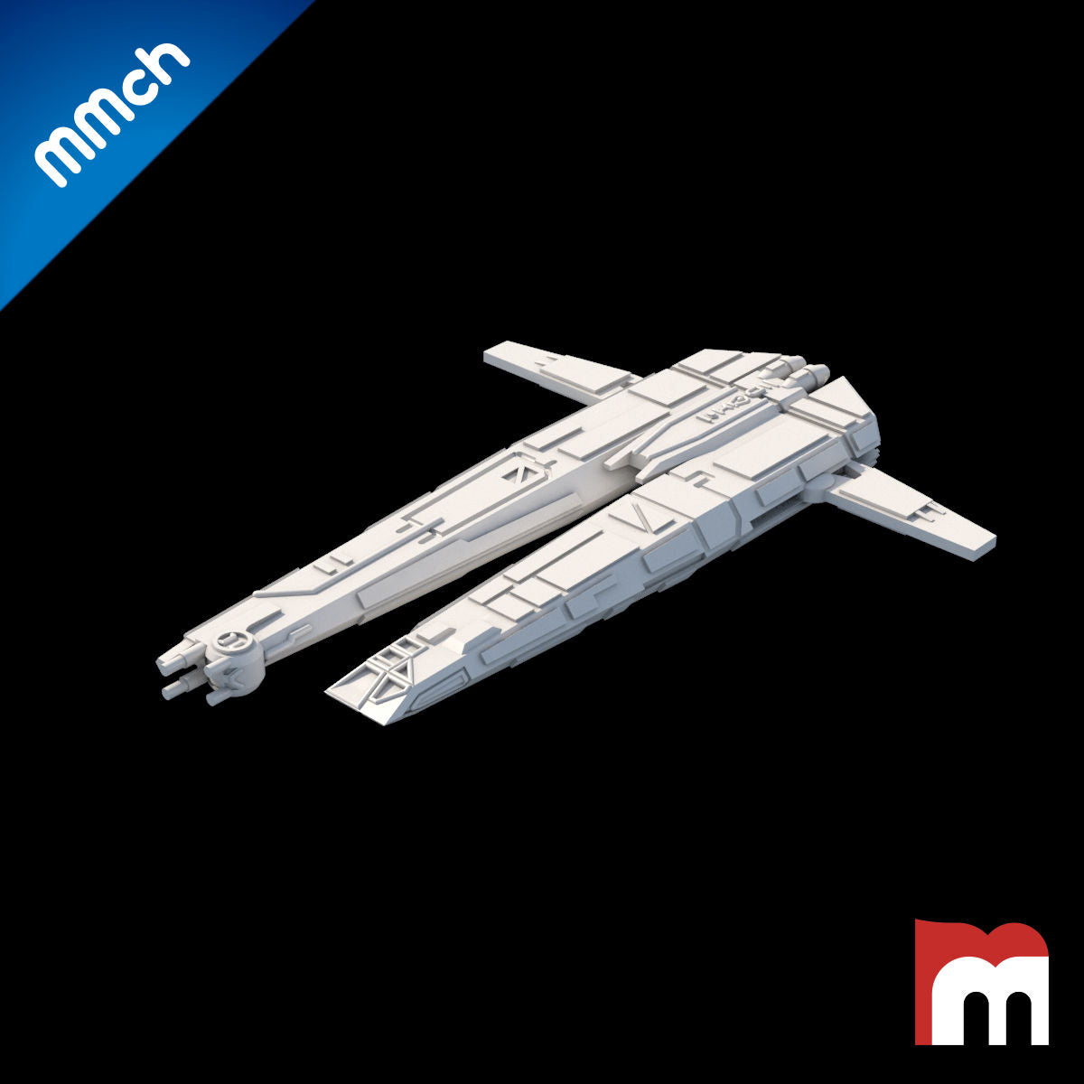 (MMch) Drovan Freighter - Mel Miniatures - Miniatures by Only-Games.co