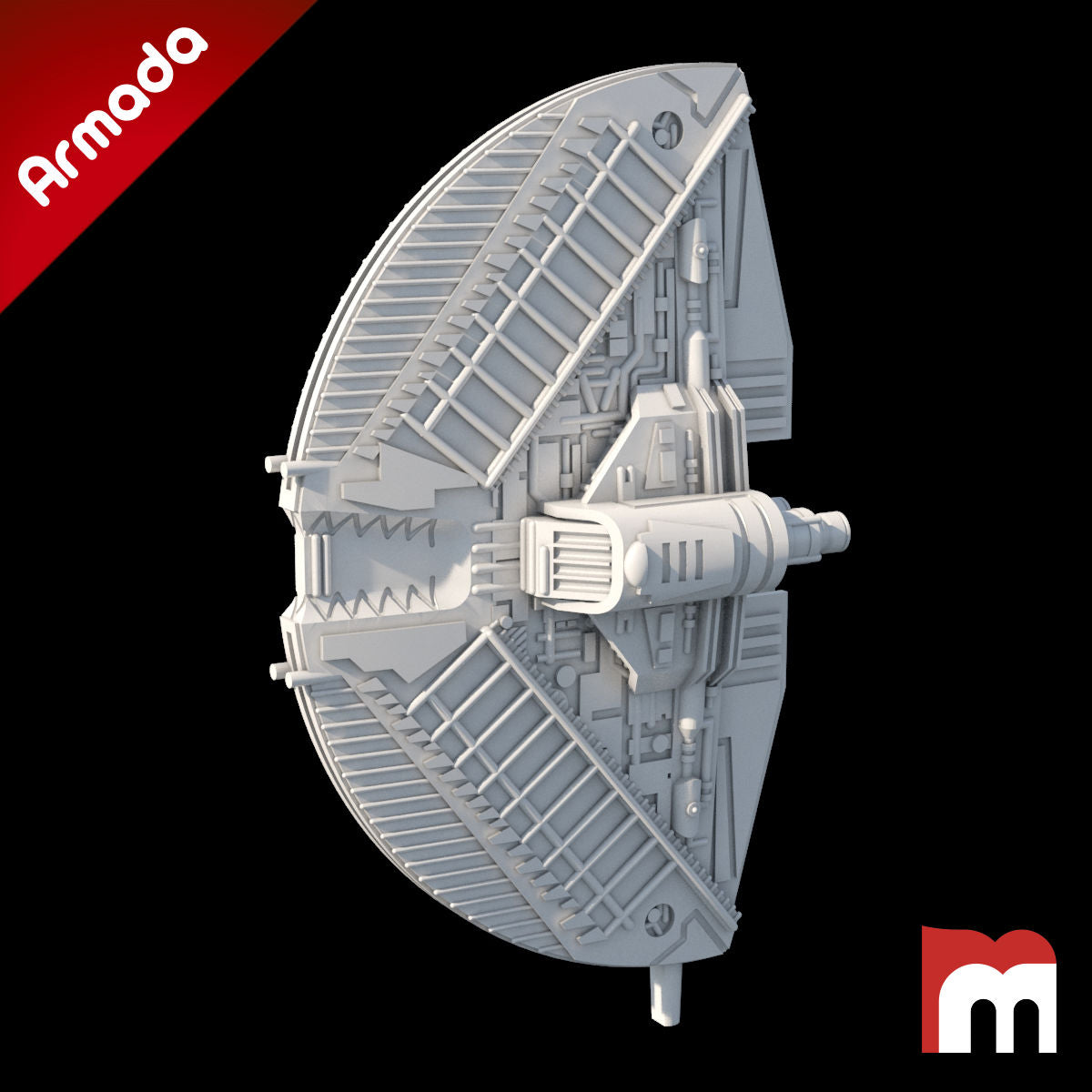 (Armada) Diamond Cruiser - Mel Miniatures - Miniatures by Only-Games.co