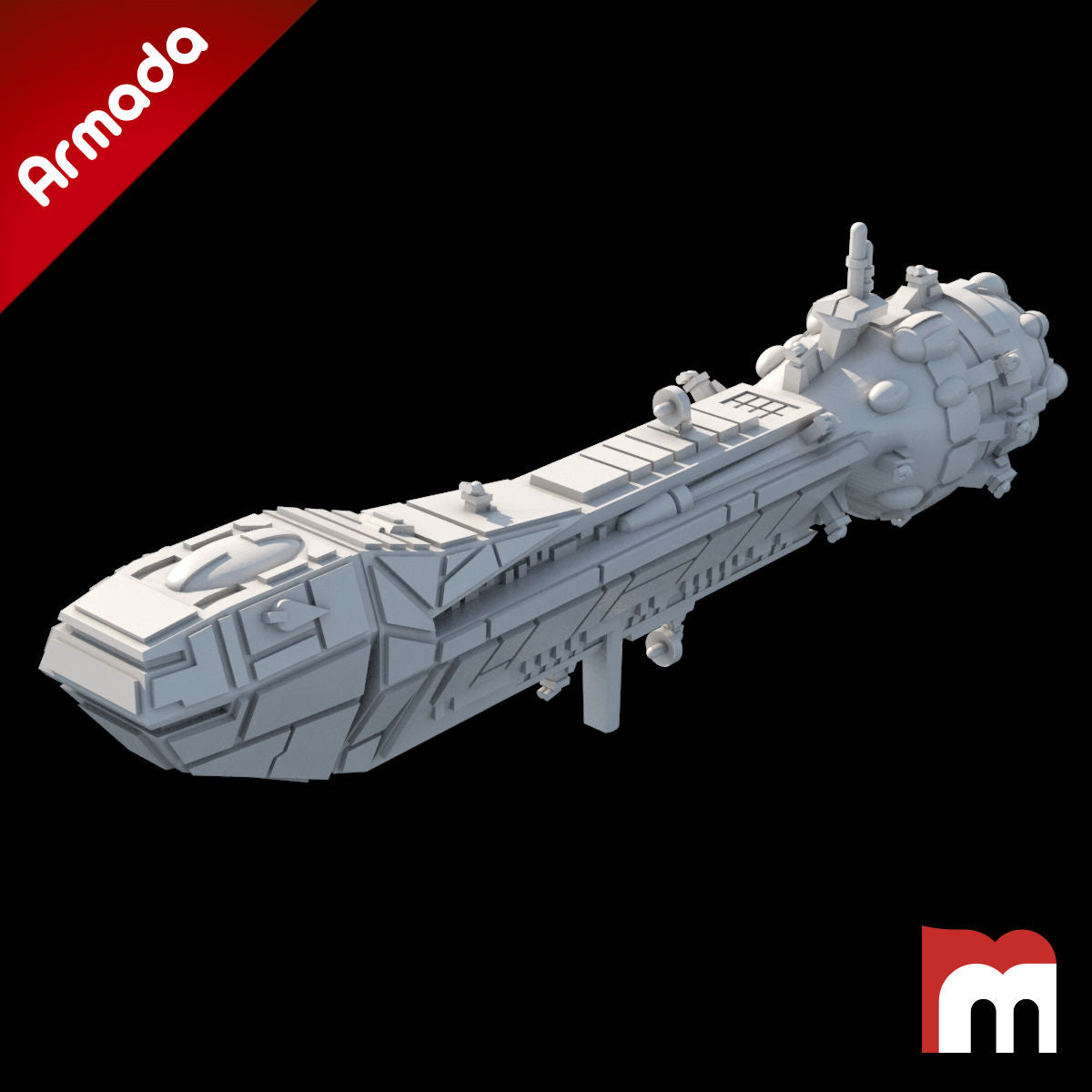 (Armada) Lancer Frigate - Mel Miniatures - Miniatures by Only-Games.co
