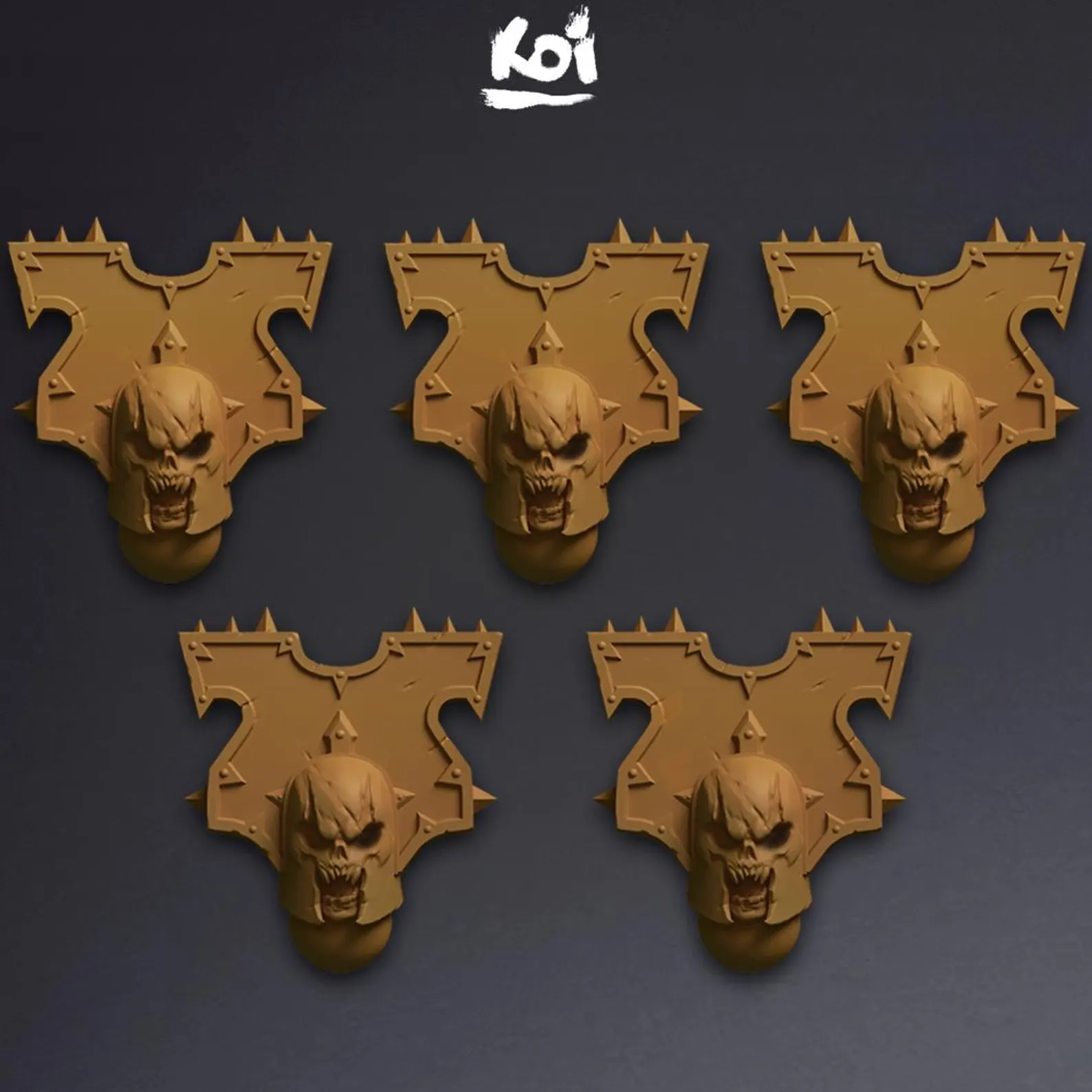 Bloodrunner Type 1 - Miniature Heads - DennyKoi - Miniatures by Only ...
