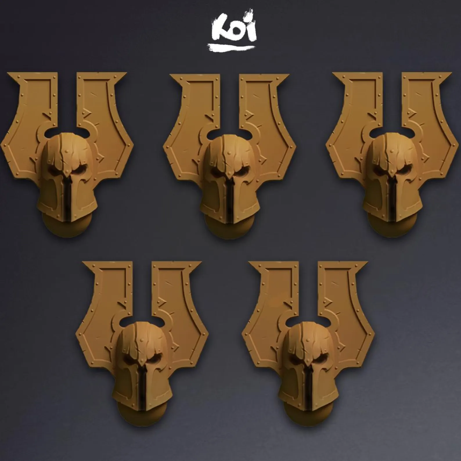 Bloodrunner Type 6 - Miniature Heads - DennyKoi - Miniatures by Only ...