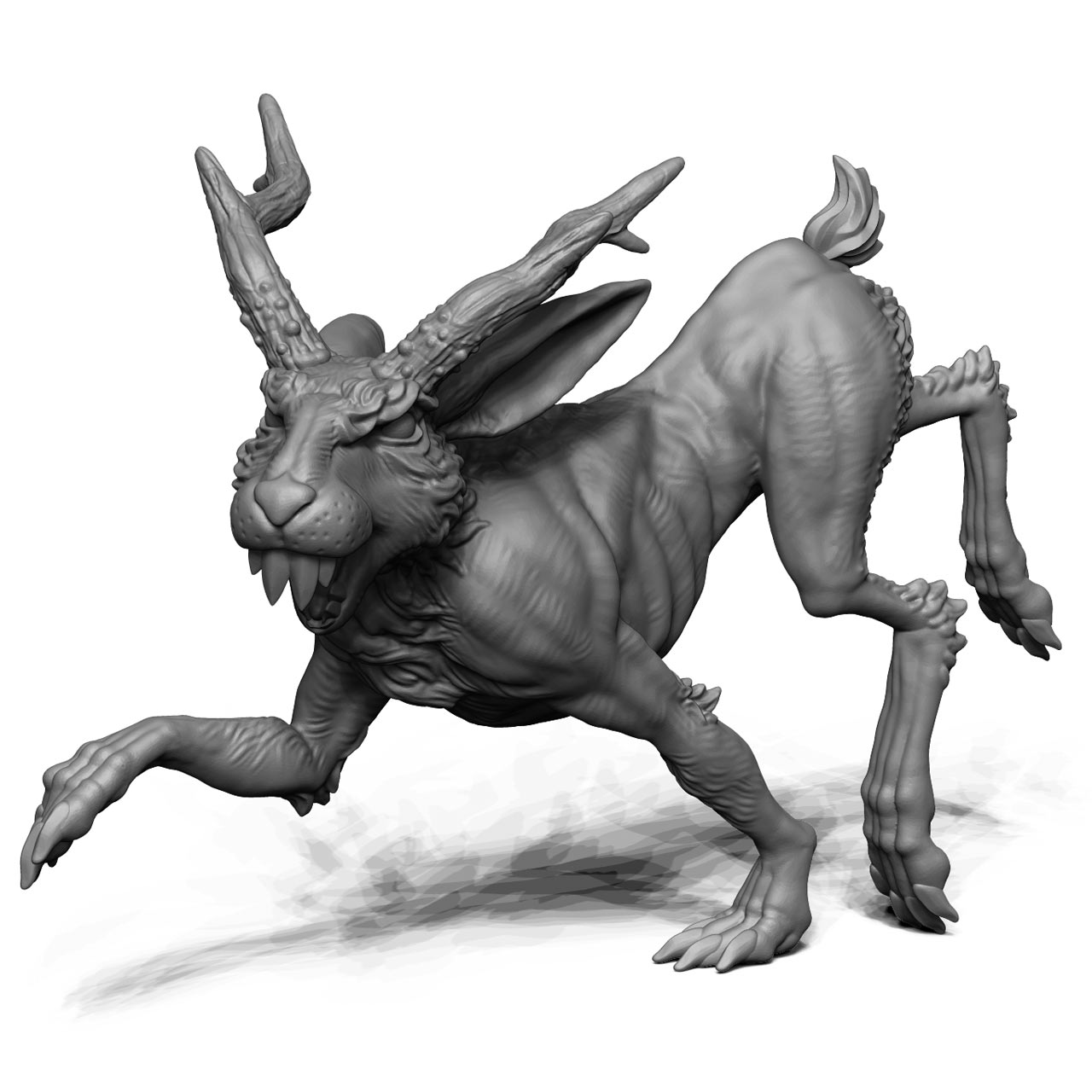 Jackalope - Running - Gunfight Games - Miniatures by Only-Games.co