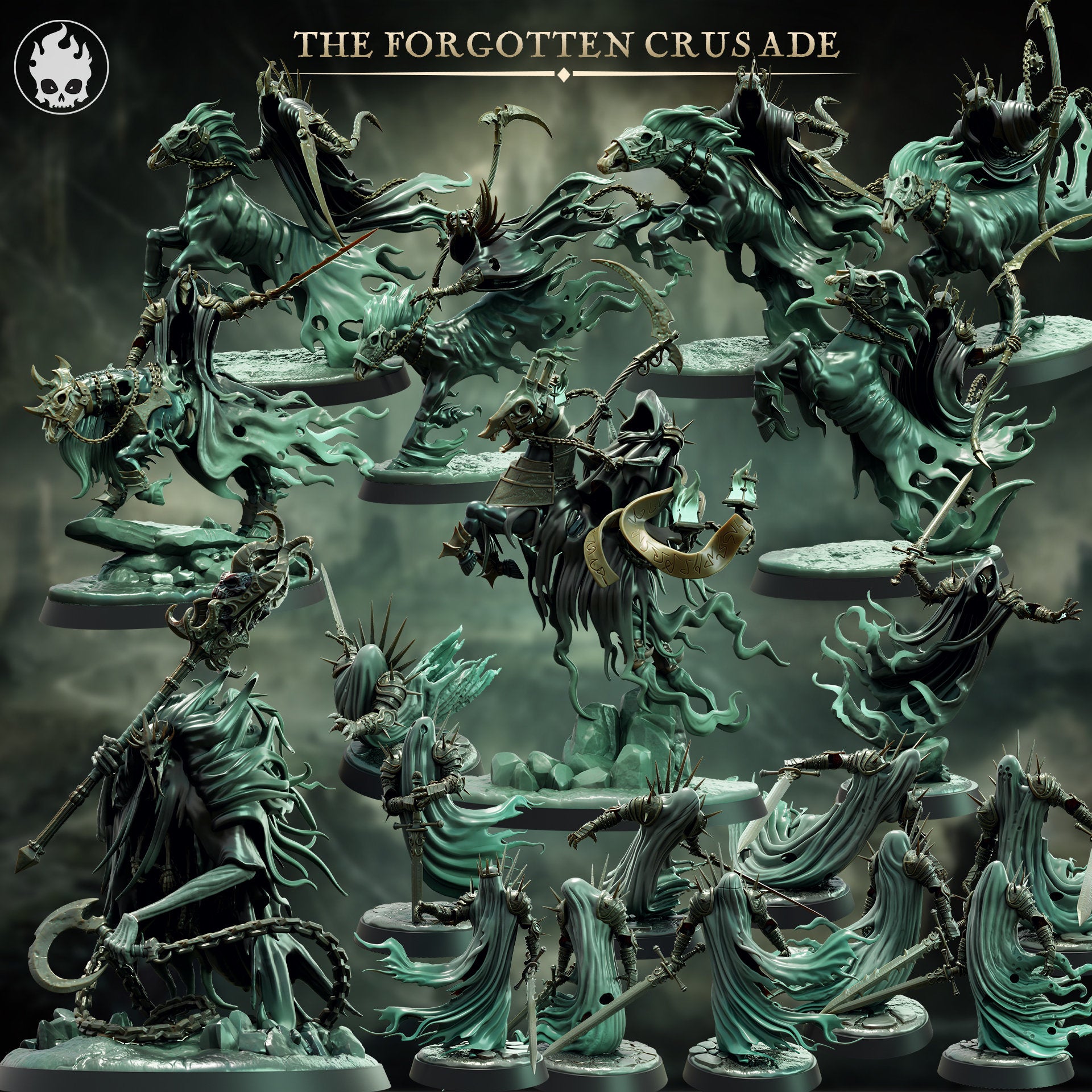 Shroudborne - Part 1 - The Forgotten Crusade - 19 Miniatures - The ...