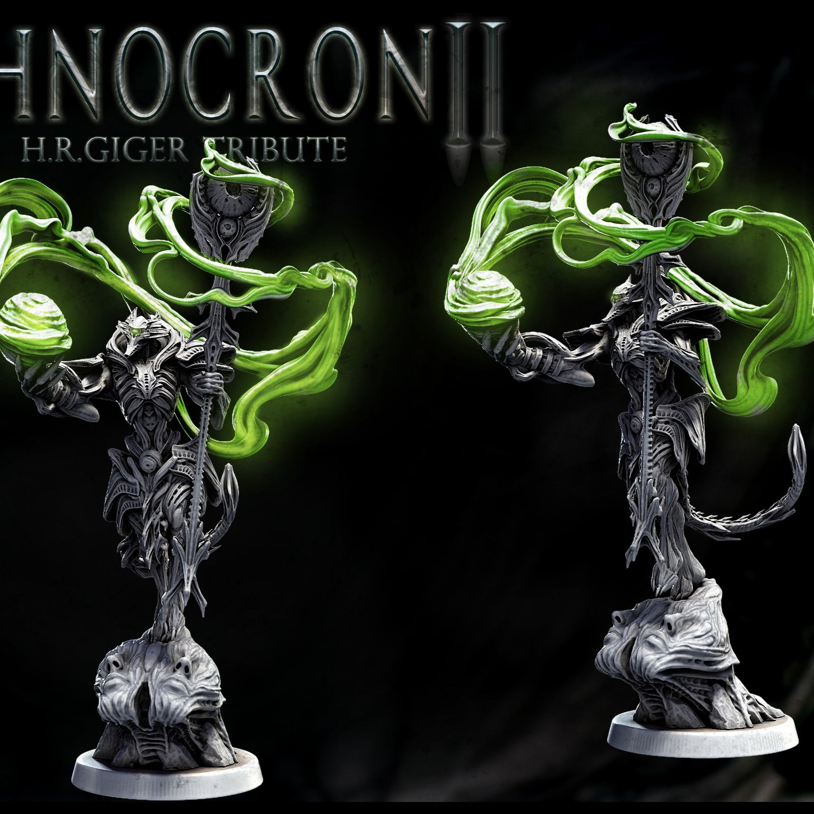 Techno-MasterMind (pose 1 of 3) - Mini Monster Mayhem - Miniatures by ...