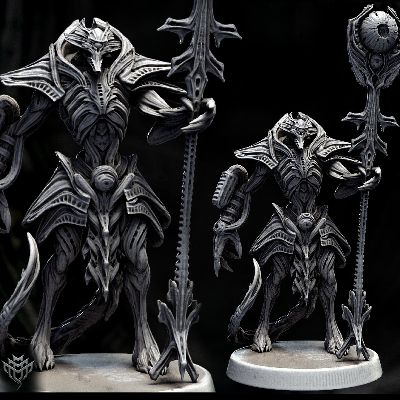 Techno-MasterMind (pose 2 of 3) - Mini Monster Mayhem - Miniatures by ...