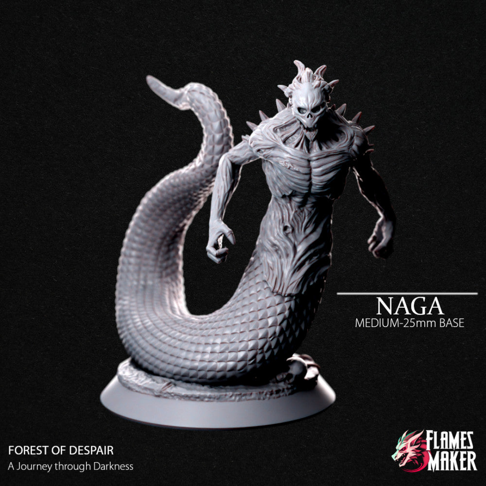 Naga - Flames Maker - Miniatures by Only-Games.co