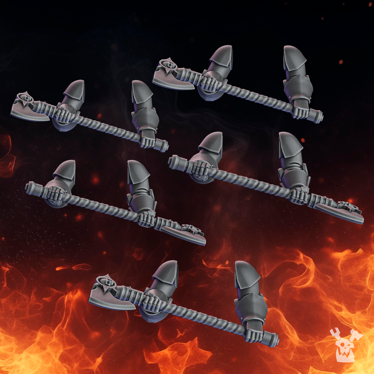 Pactum Aeternum Warden Axes Set x5 - DakkaDakka.Store - Miniatures by ...