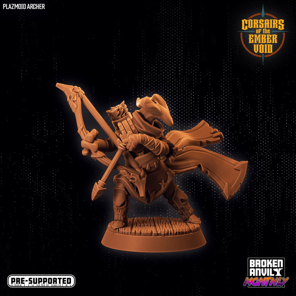 Corsairs of the Ember Void - Plazmoid Archer - Broken Anvil Miniatures ...