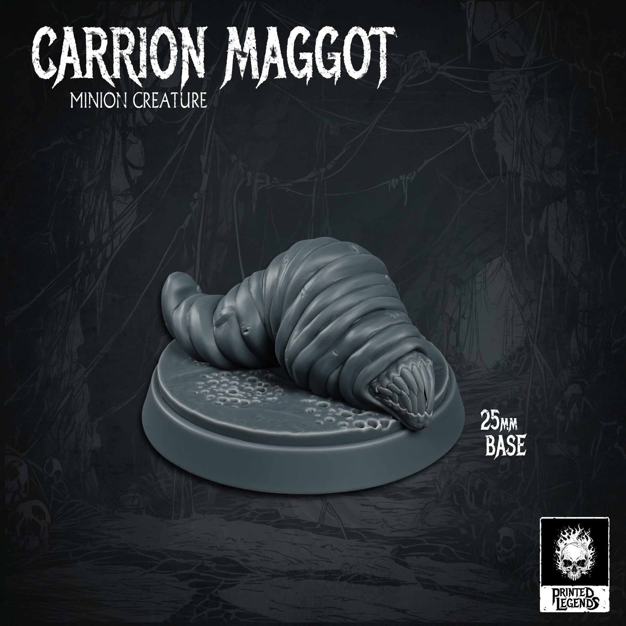 Carrion Maggot 04 - Printed Legends - Miniatures by Only-Games.co