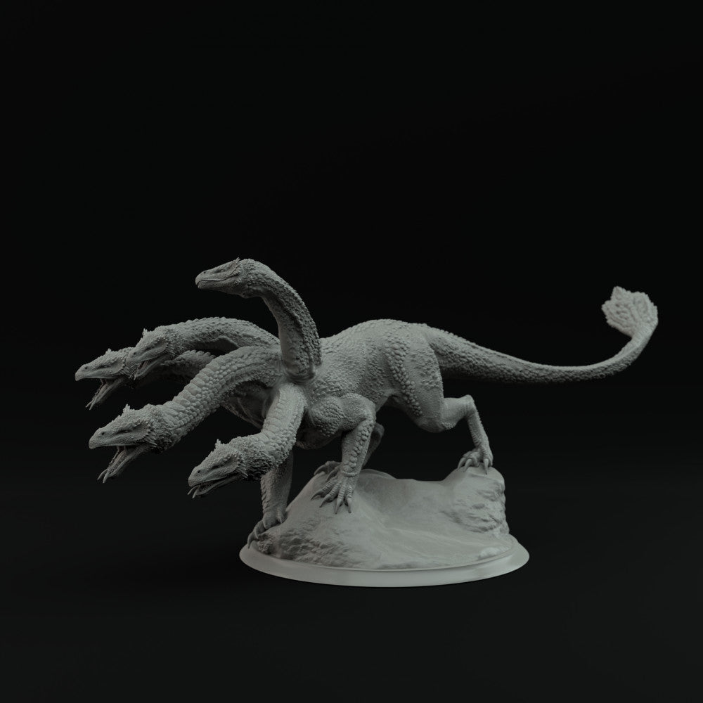 Hydra 32mm - Dino and Dog - Miniatures by Only-Games.co