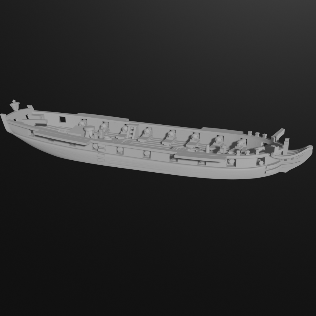 1/700 British Cruizer-class Brig-Sloop (18 guns), 1797-1826 - Turner ...