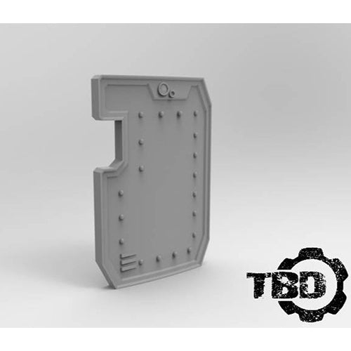 Breacher Shield V4 LEFT X5 - Tight Bore Designs - Miniatures by Only ...