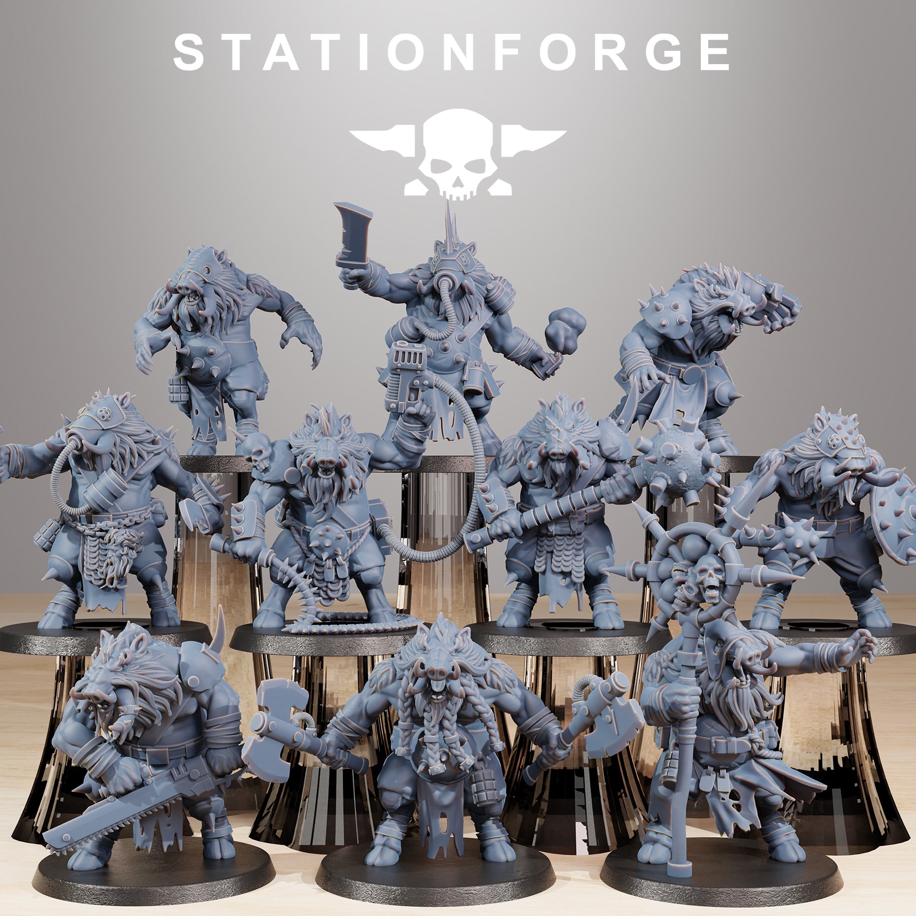 Corrupted Beasts - StationForge - Miniatures by Only-Games.co