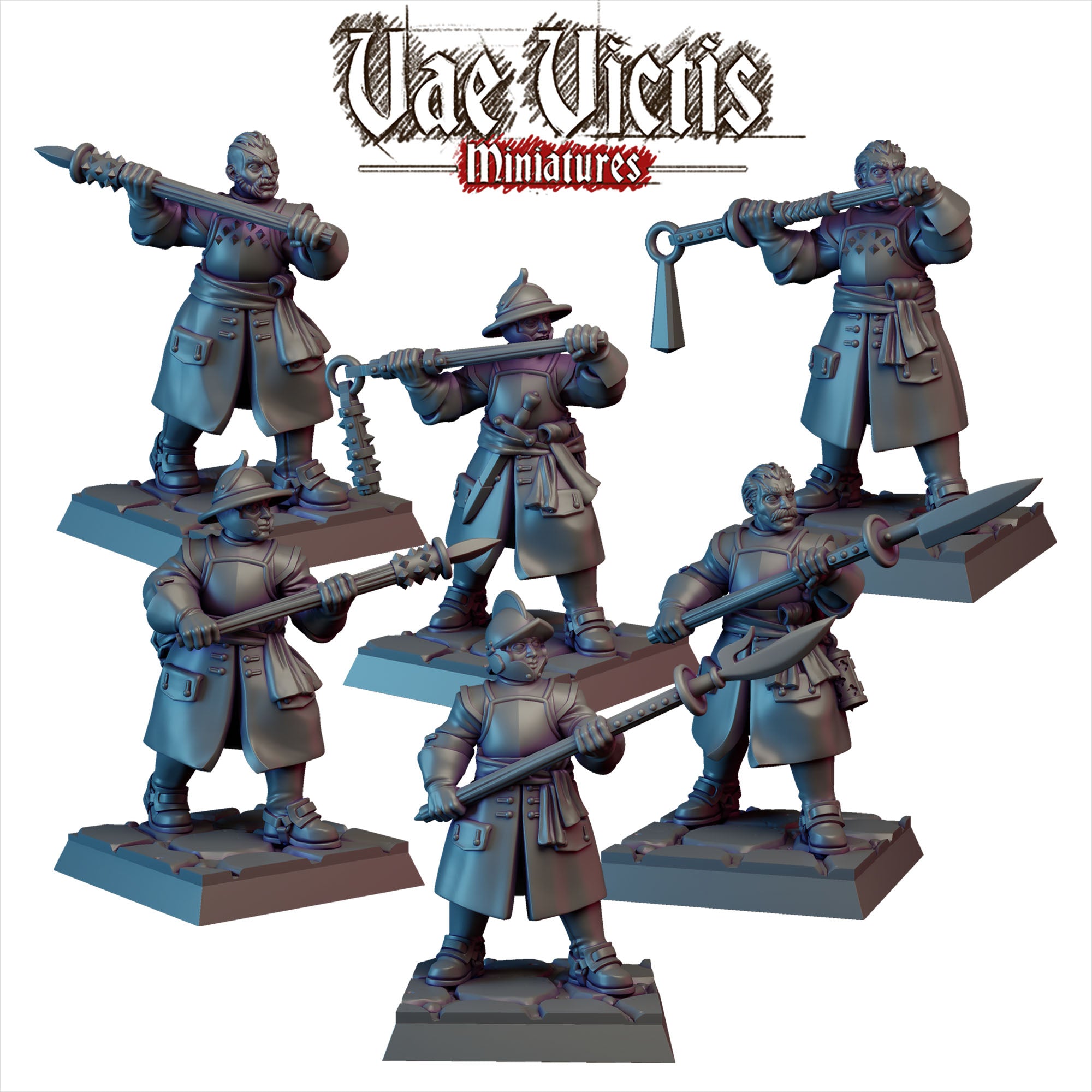 Vampire hunters : Monopose set - Vae Victis Miniatures - Miniatures by ...