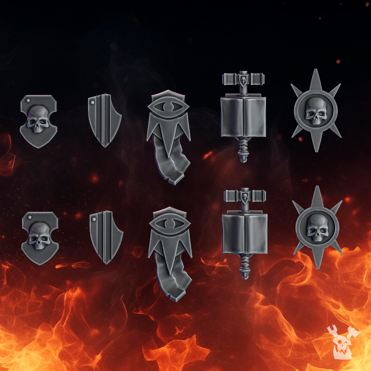 Pactum Aeternum Warden Shoulder Shields Set x10 - DakkaDakka.Store ...