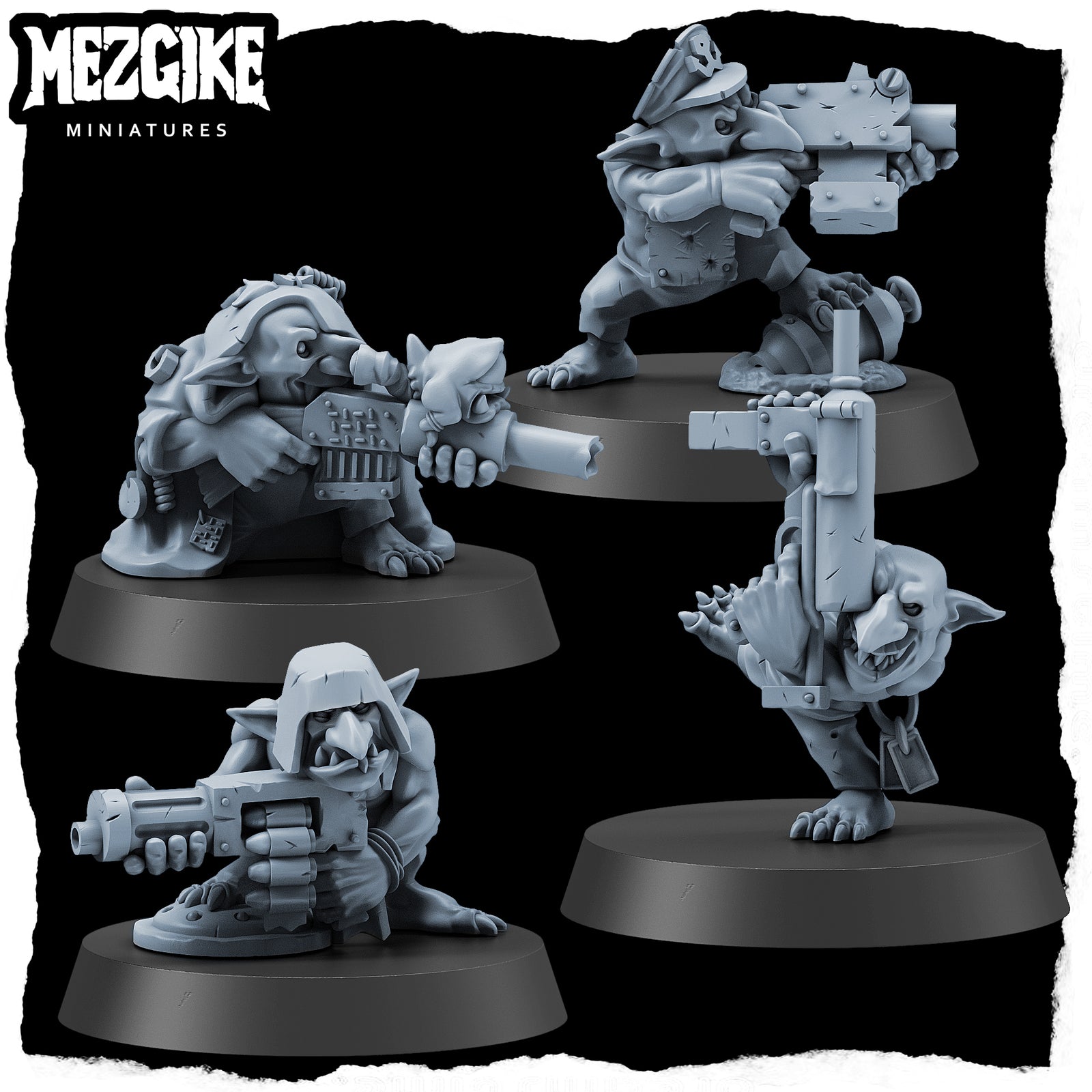 Runt mob 'B' (10 physical miniatures) - MEZGIKE - Miniatures by Only ...