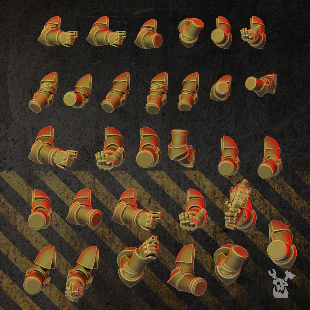 Full Metal Brotherhood Arms Set x30 - DakkaDakka.Store - Miniatures by ...