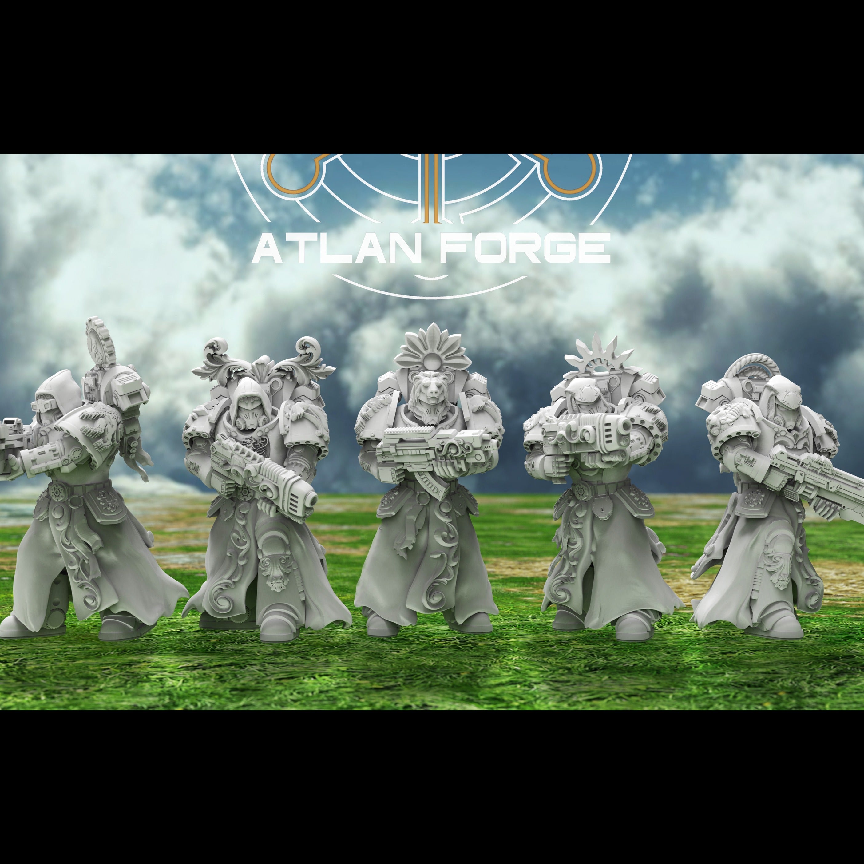 Angelic Guardians - Atlan Forge - Miniatures by Only-Games.co