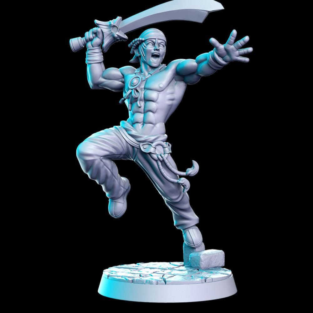 Hong Kong Gingko (Chinese Swordsman) 32mm - DnD - RNestudio ...