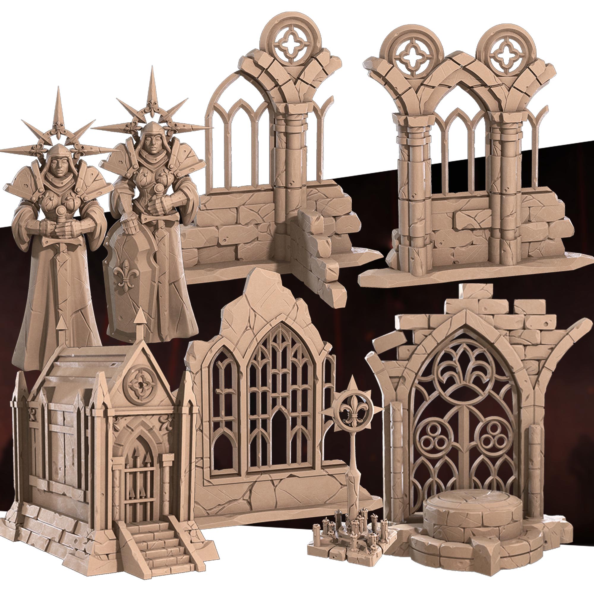 War Sisters Asset Pack - Bite The Bullet Studio - Miniatures by Only ...