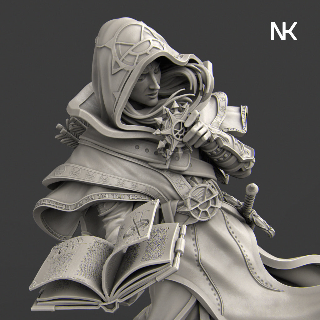 Elf Priest - Nerikson - Miniatures by Only-Games.co