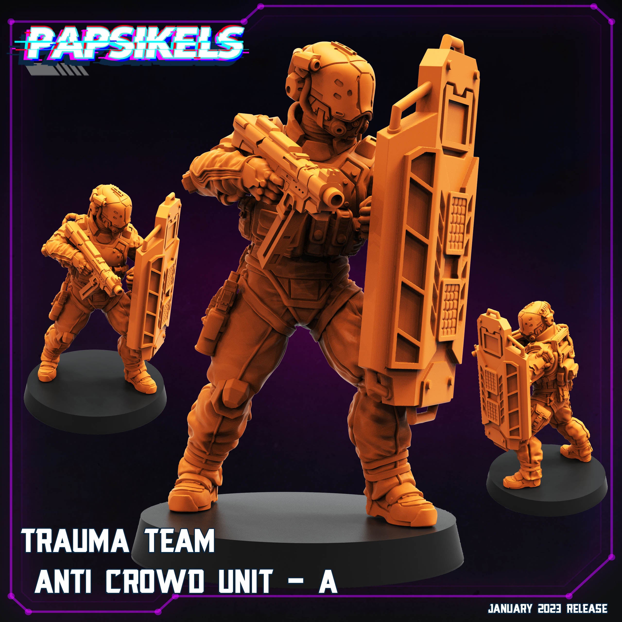 TRAUMA TEAM SET 1 - Papsikels Miniatures - Miniatures by Only-Games.co