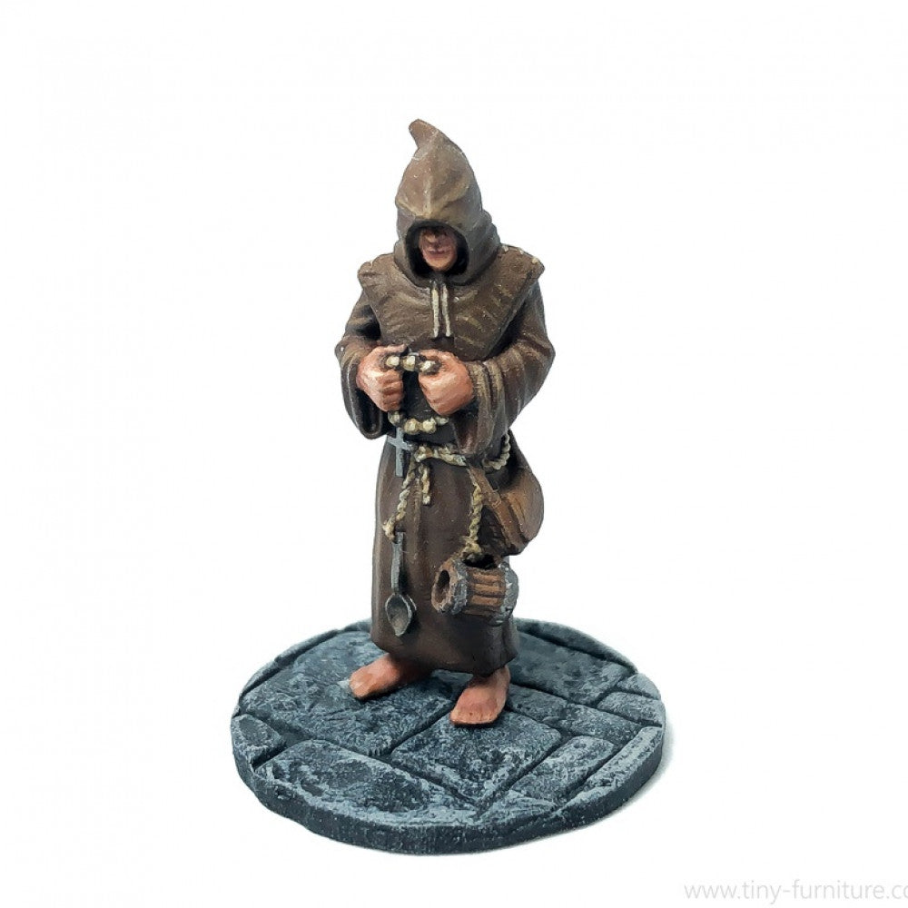 Monk - Tiny Furniture - Miniatures by Only-Games.co