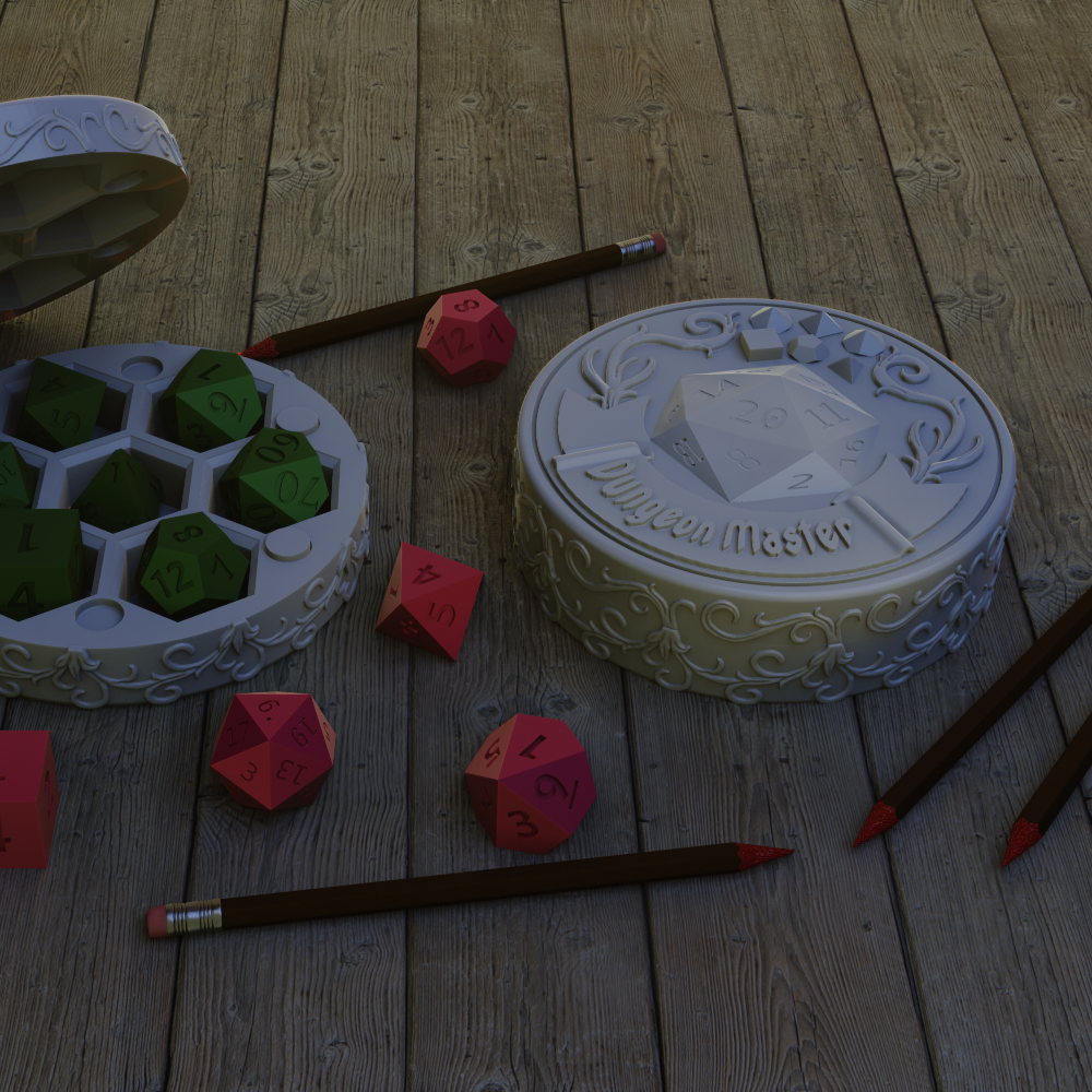 Dungeon Master Dice Holderroduct - Crosslances - Miniatures by Only ...