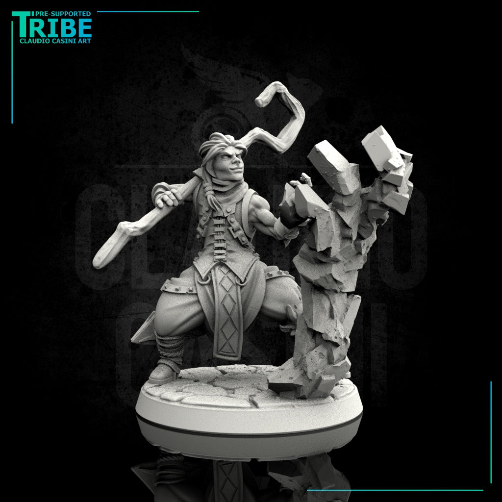 (0062) Wizard human tiefling elf male wizard with evocation - Claudio ...