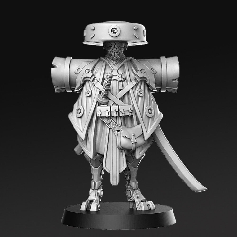 Robot Samurai Samurai Robot V2 Premium Dnd Miniature Mini Figure