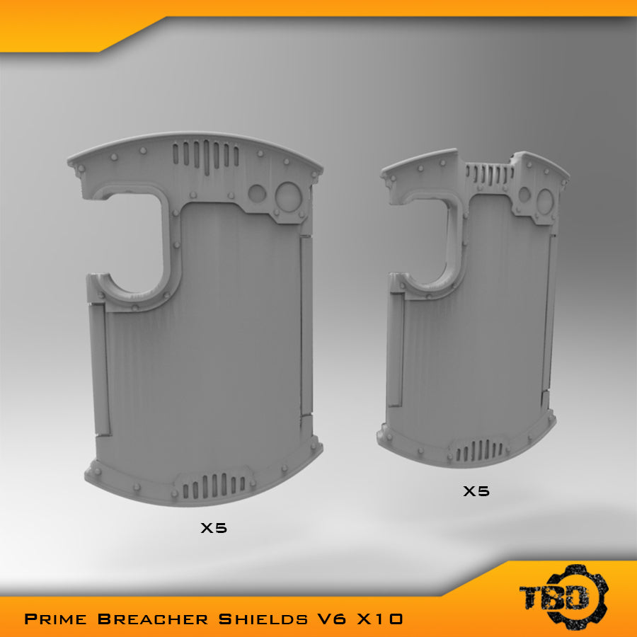 Prime Breacher Shield V6 X10 - Tight Bore Designs - Miniatures by Only ...