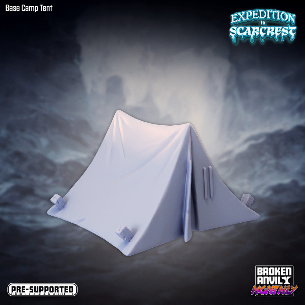 Expedition to Scarcrest - Base Camp Tent - Broken Anvil Miniatures ...