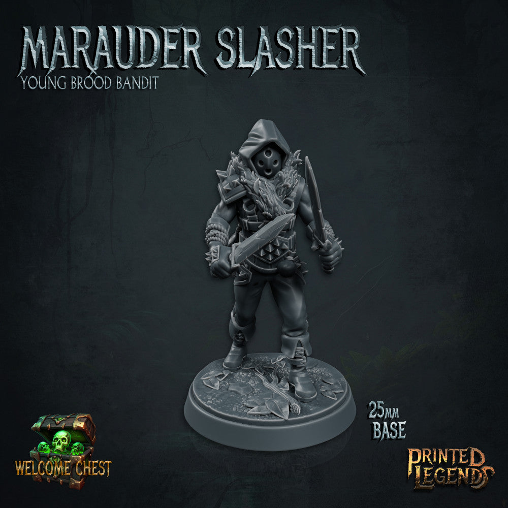 Marauder Slasher 01 - Printed Legends - Miniatures by Only-Games.co