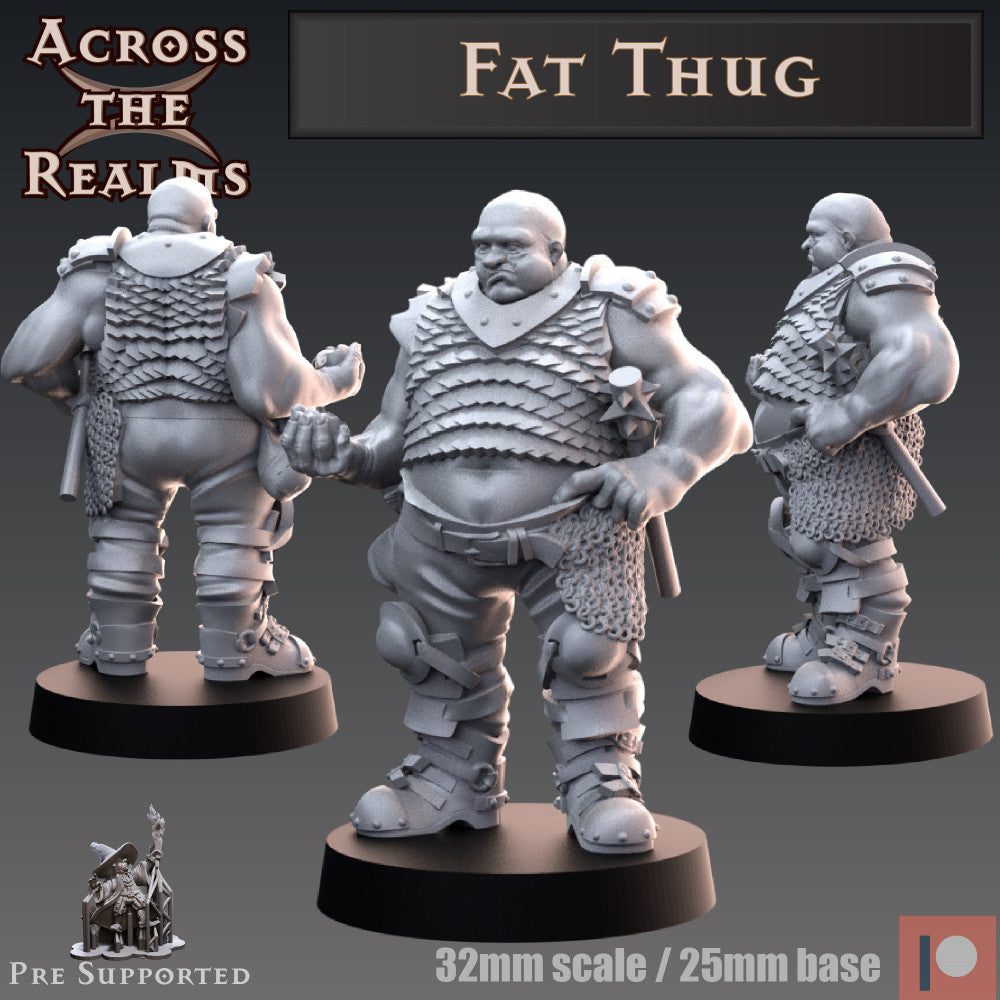 Fat Thug - Across the Realms - Miniatures by Only-Games.co