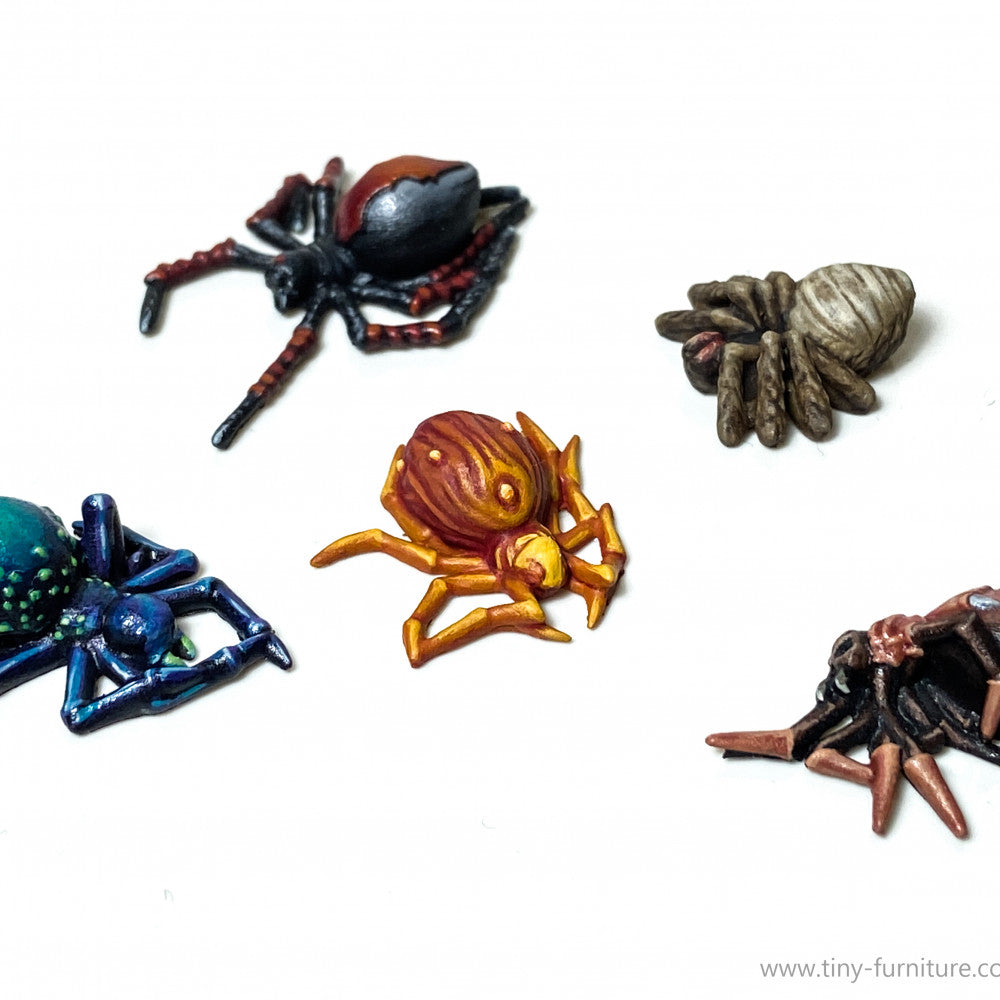 Dead Spiders (Harvest of War) - Tiny Furniture - Miniatures by Only ...