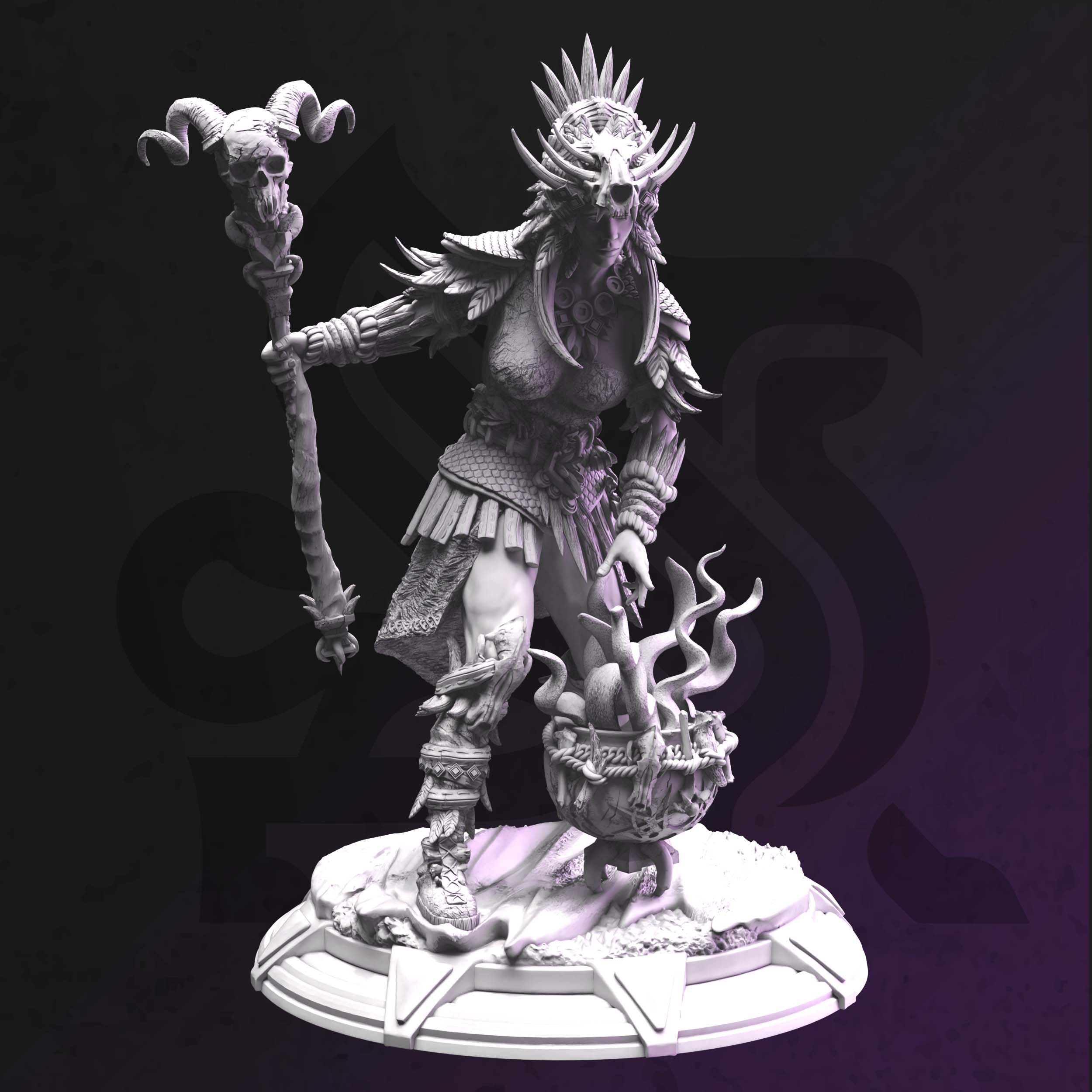 Goliath Shaman - Driga - DM Stash - Miniatures by Only-Games.co