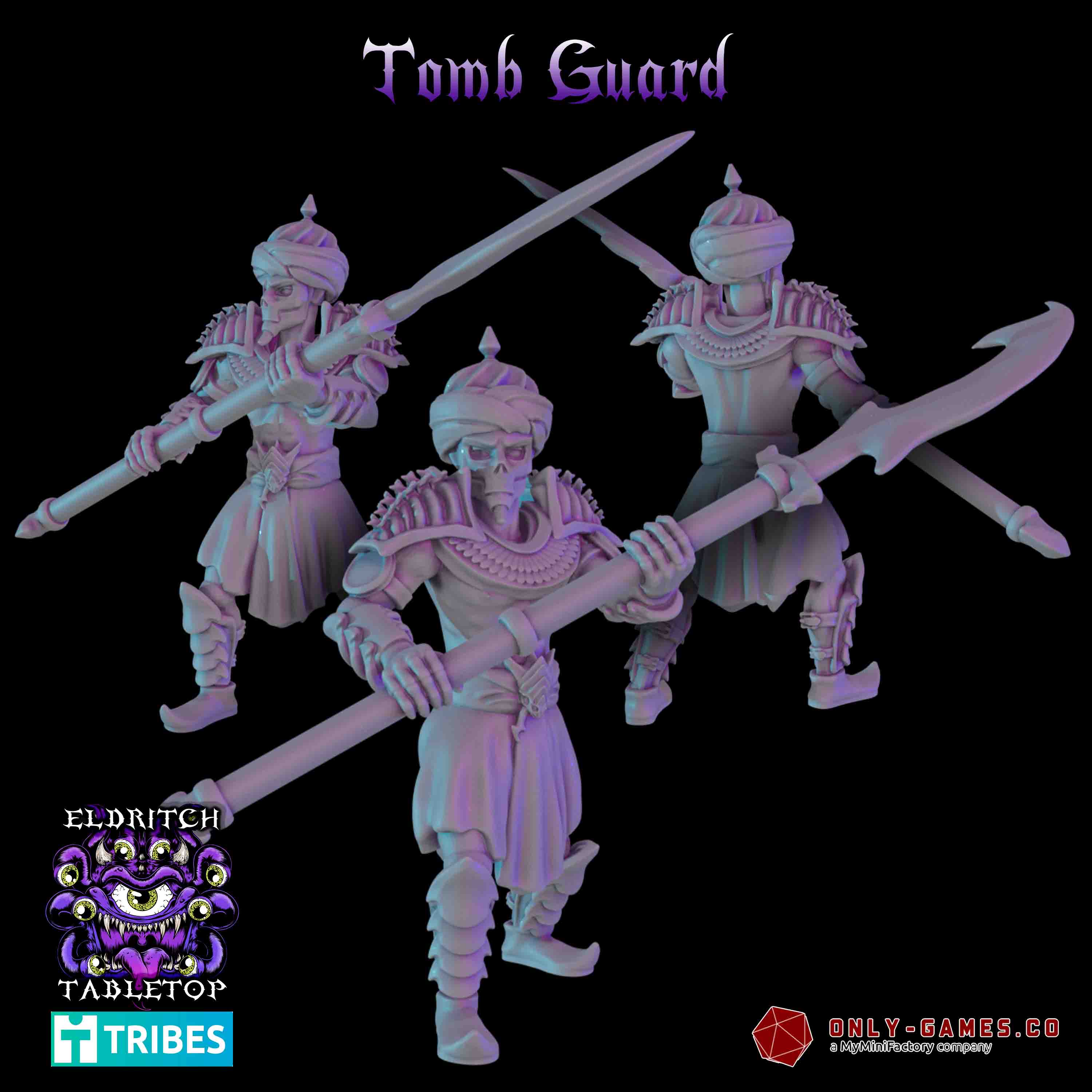 Tomb Guardian 1 - Eldritch Table Top - Miniatures by Only-Games.co