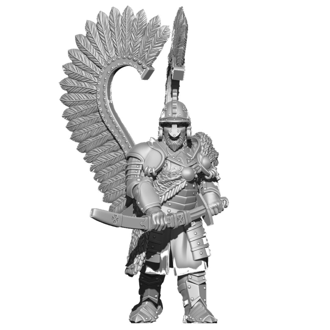 AX073 - Ruthenian Winged Duelist - Heresy Lab - Miniatures by Only-Games.co