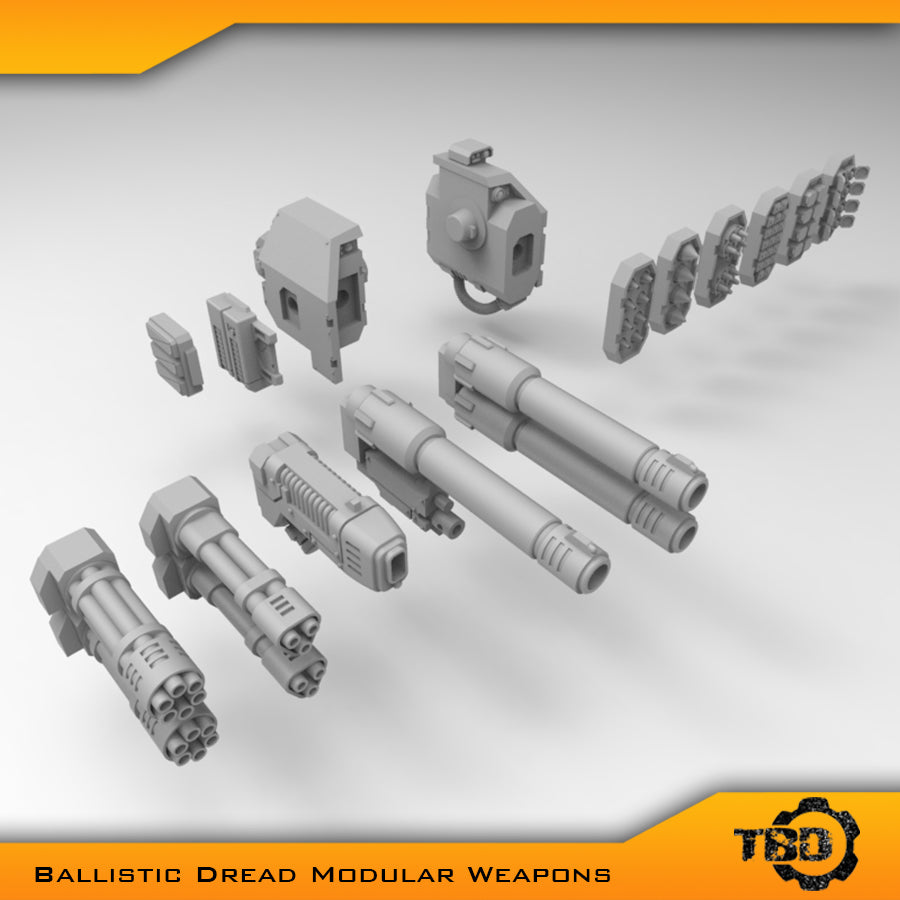 Ballistic Dread Modular Weapons - Tight Bore Designs - Miniatures by ...