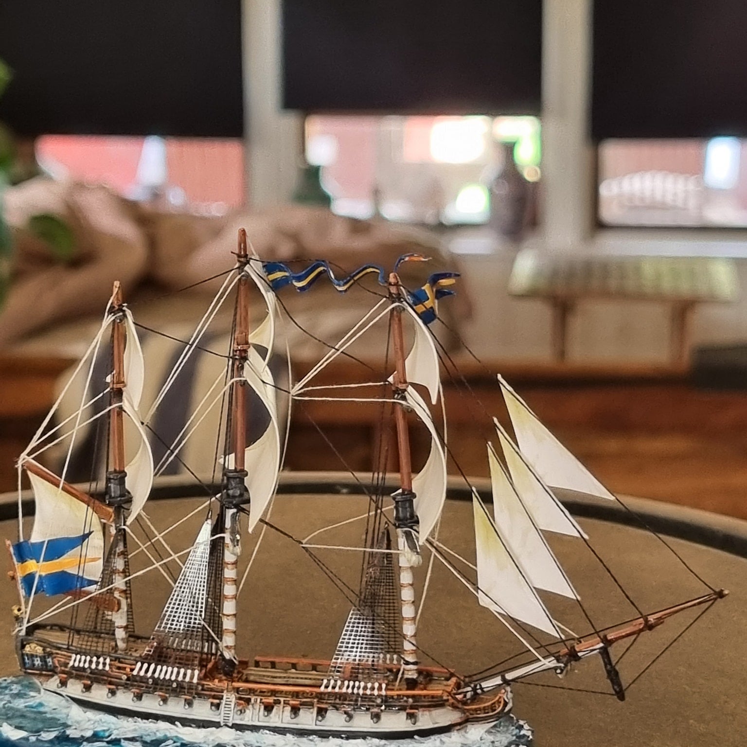 1/700 Swedish Bellona-class Frigate "Venus" (40 guns), 1783-1807 ...