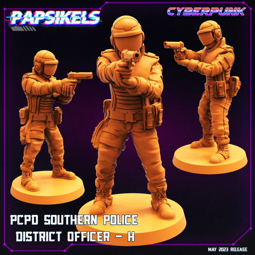 PCPD SOUTHERN POLICE DISTRICT OFFICER H - Papsikels Miniatures ...