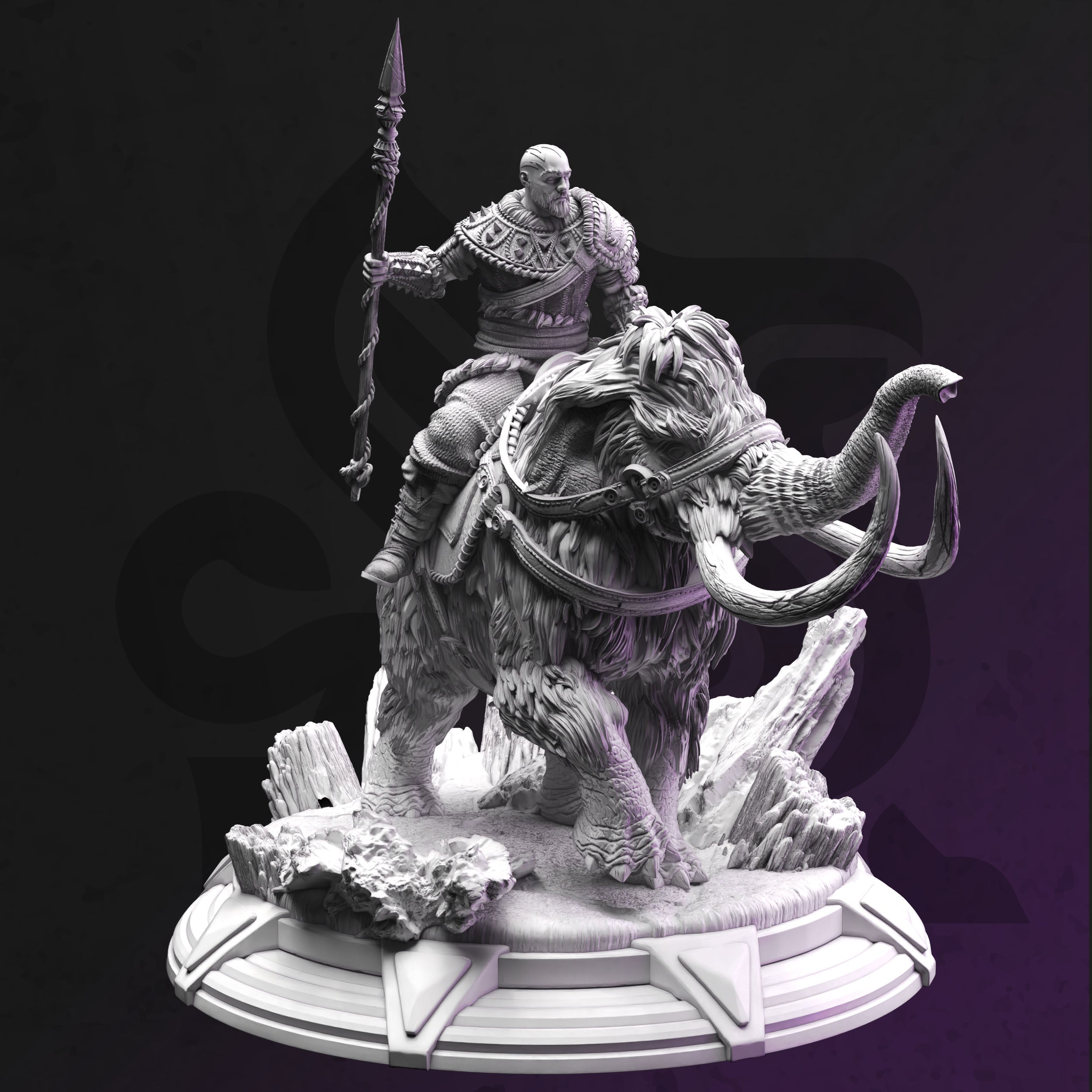 Goliath Mammoth Rider - Touches-the-Sky - DM Stash - Miniatures by Only ...